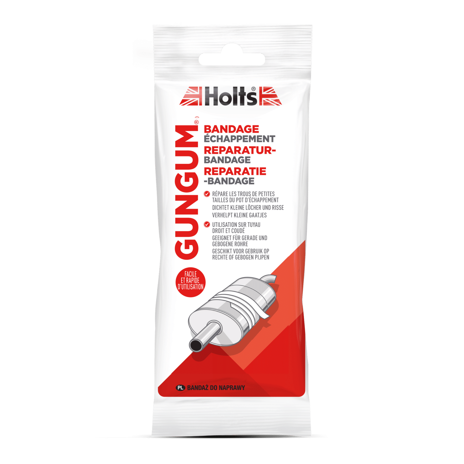 Gun Gum Auspuffreparatur | Produkte | Holts DE