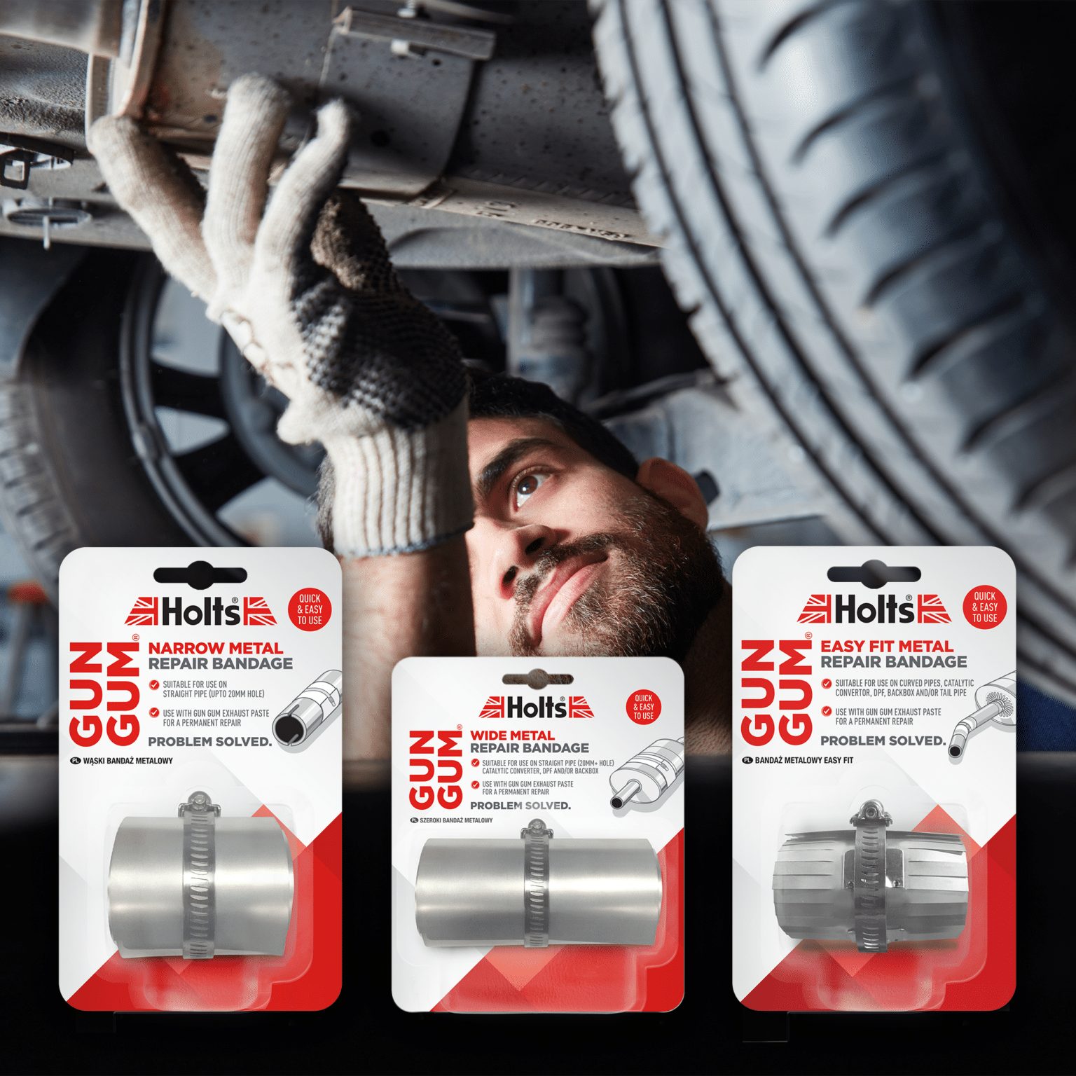 Gun Gum Wide Metal Repair Bandage | Holts