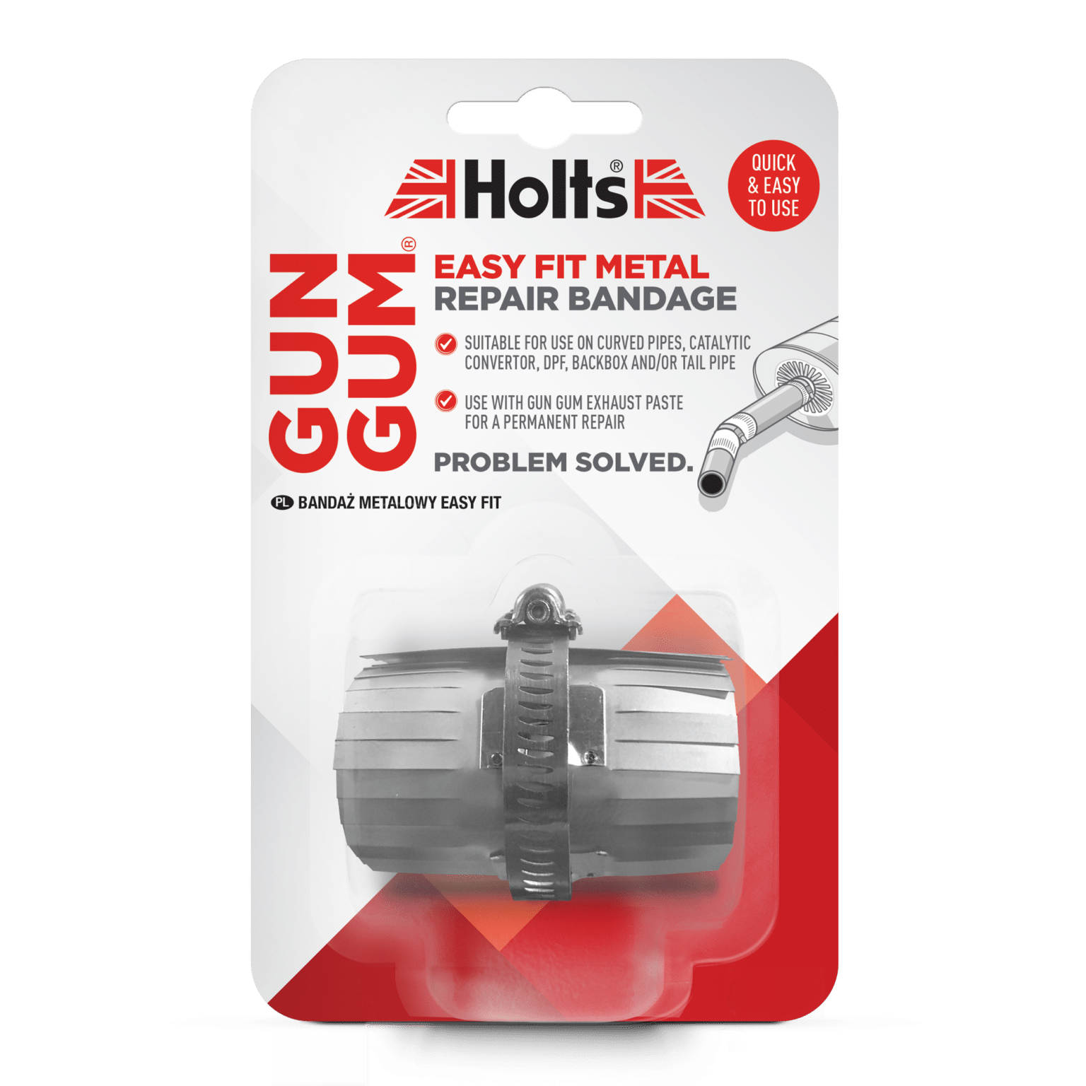 Holts Gun Gum Paste | Specialist Exhaust Repair Paste