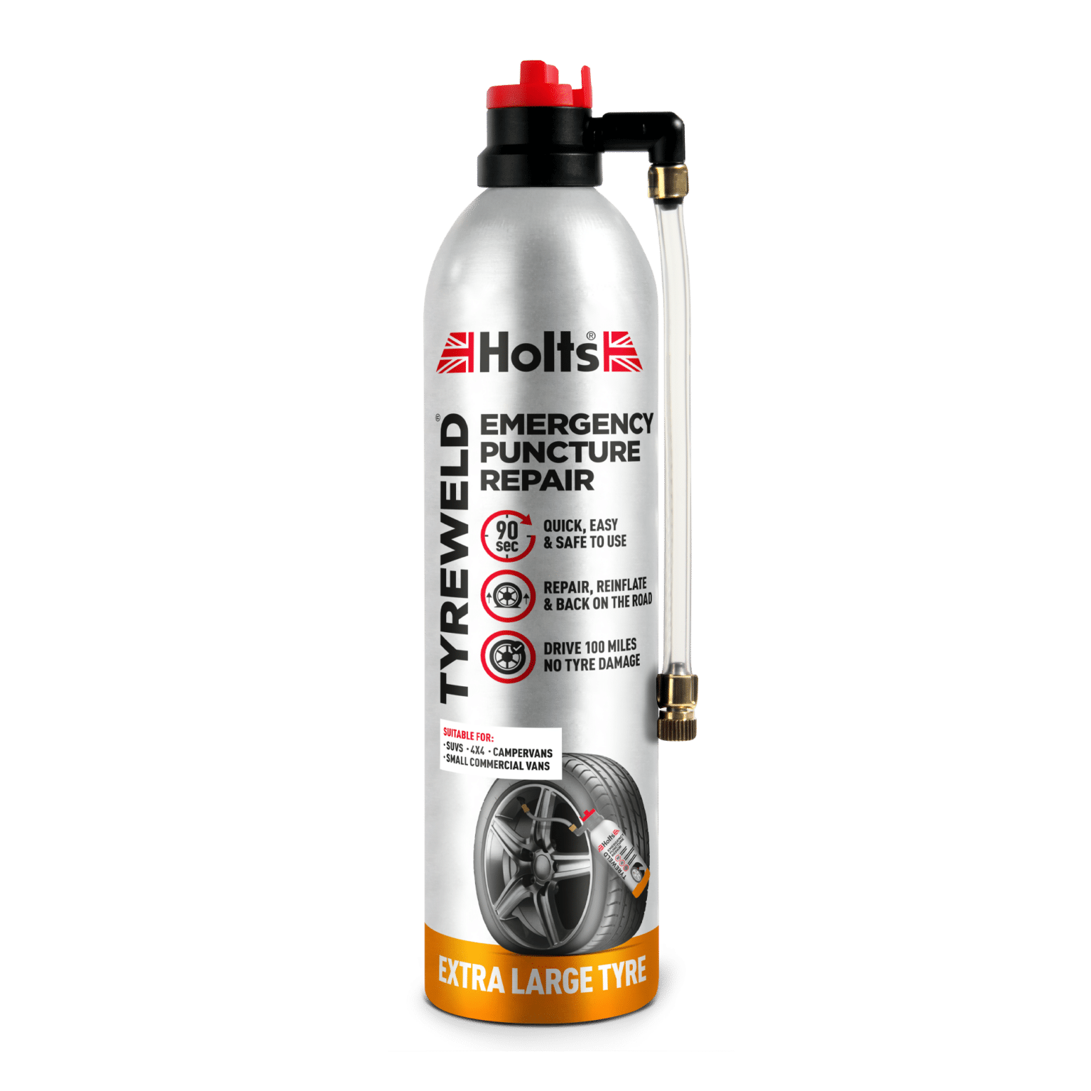 Holts Tyreweld Emergency Tyre Puncture Repair | Puncture Seal