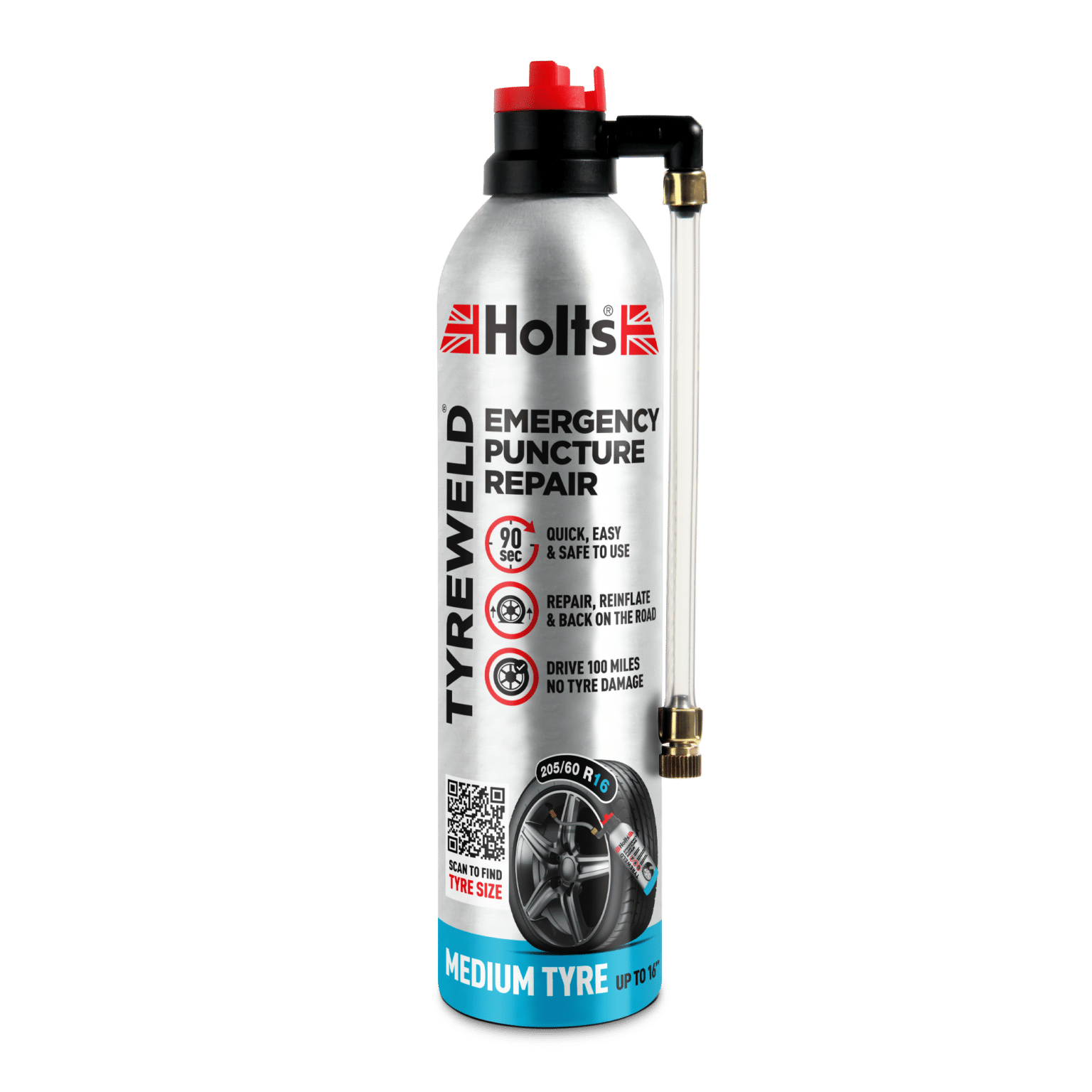 Holts Tyreweld Emergency Tyre Puncture Repair | Puncture Seal