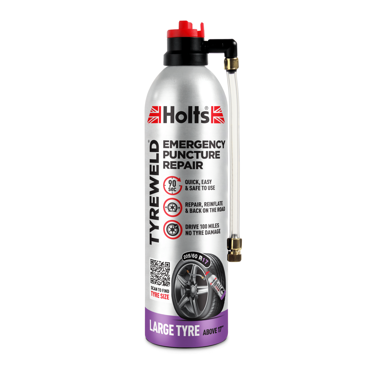 Holts Tyreweld Emergency Tyre Puncture Repair | Puncture Seal